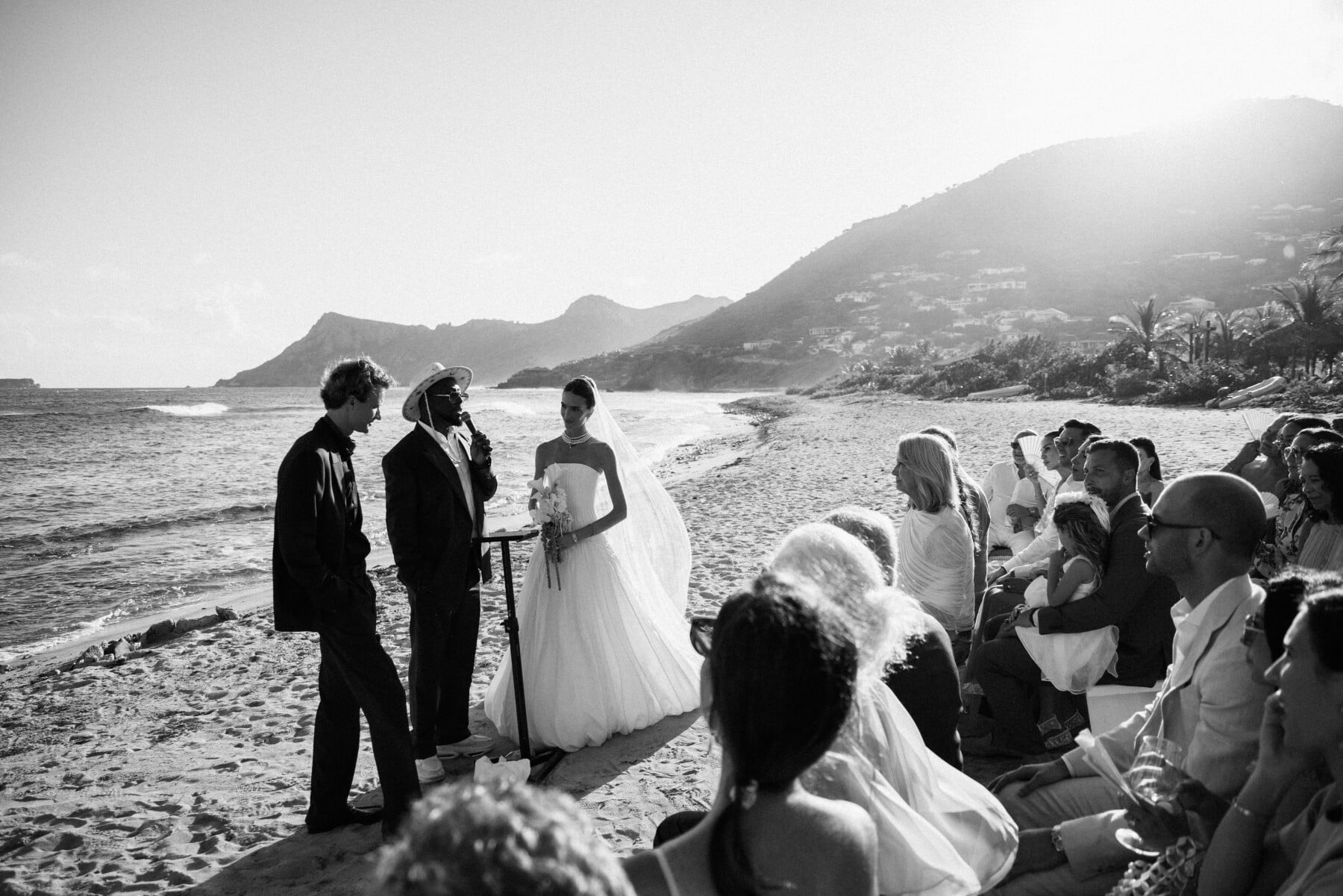 Influencer Jordan Paltrow’s Party Coded Black Tie Beach Wedding Weekend ...