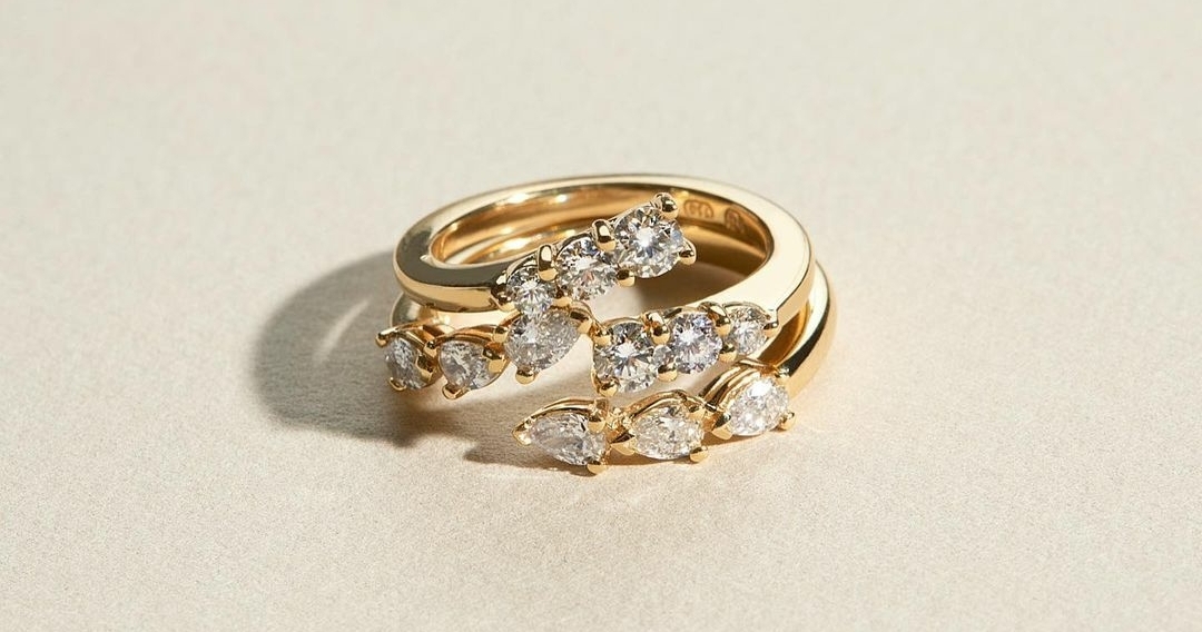 Open Wedding Band | Trendy Open Engagement Ring Selection | THE WED